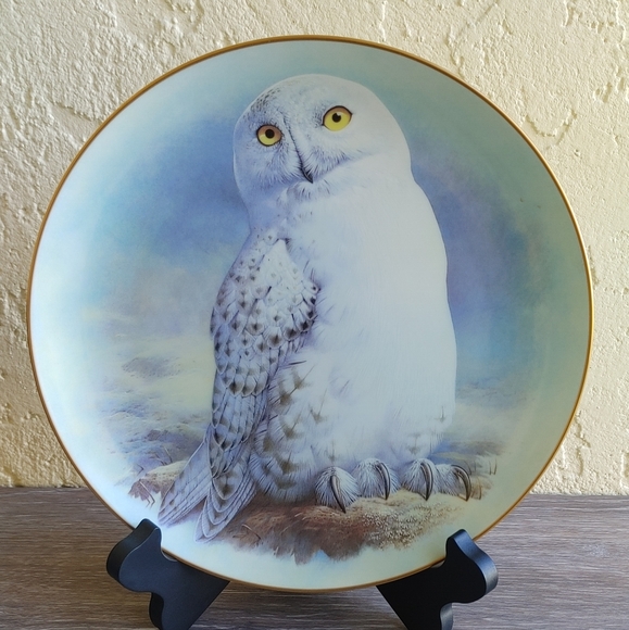 Accents | Vintage Collectible Snowy Owl Plate | Poshmark